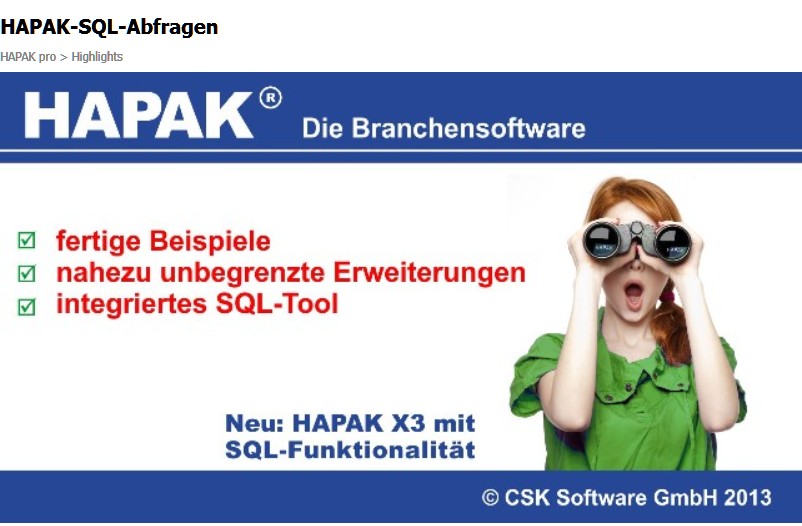 SQL-Abfragen - PUDATA